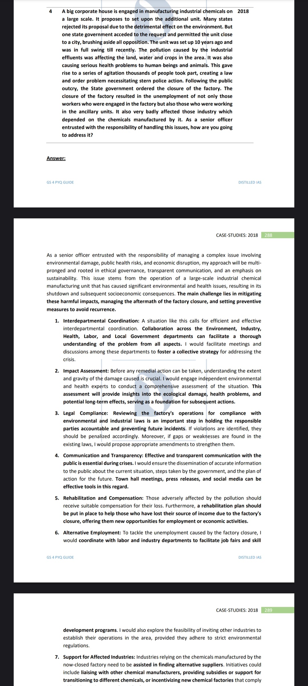 Ethics GS 4 PYQ Guide (Softcopy) – Distilled IAS